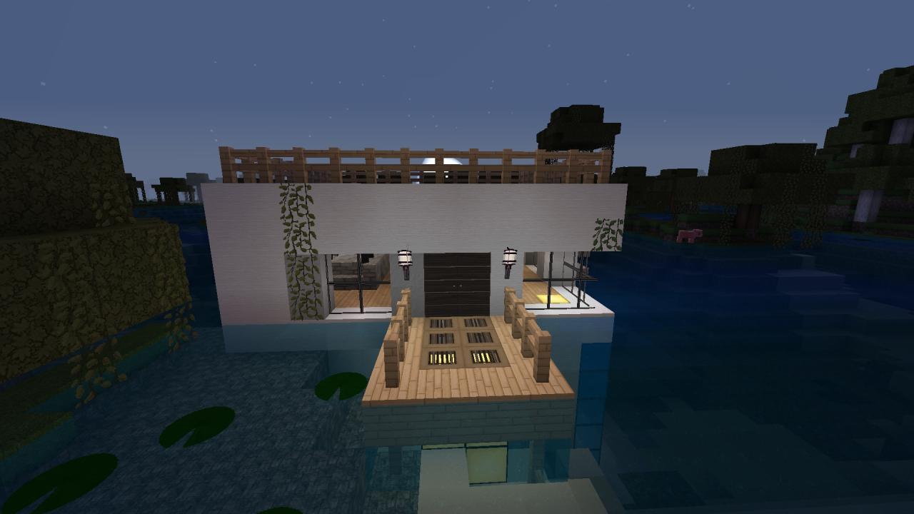 modern water vllage Minecraft Map