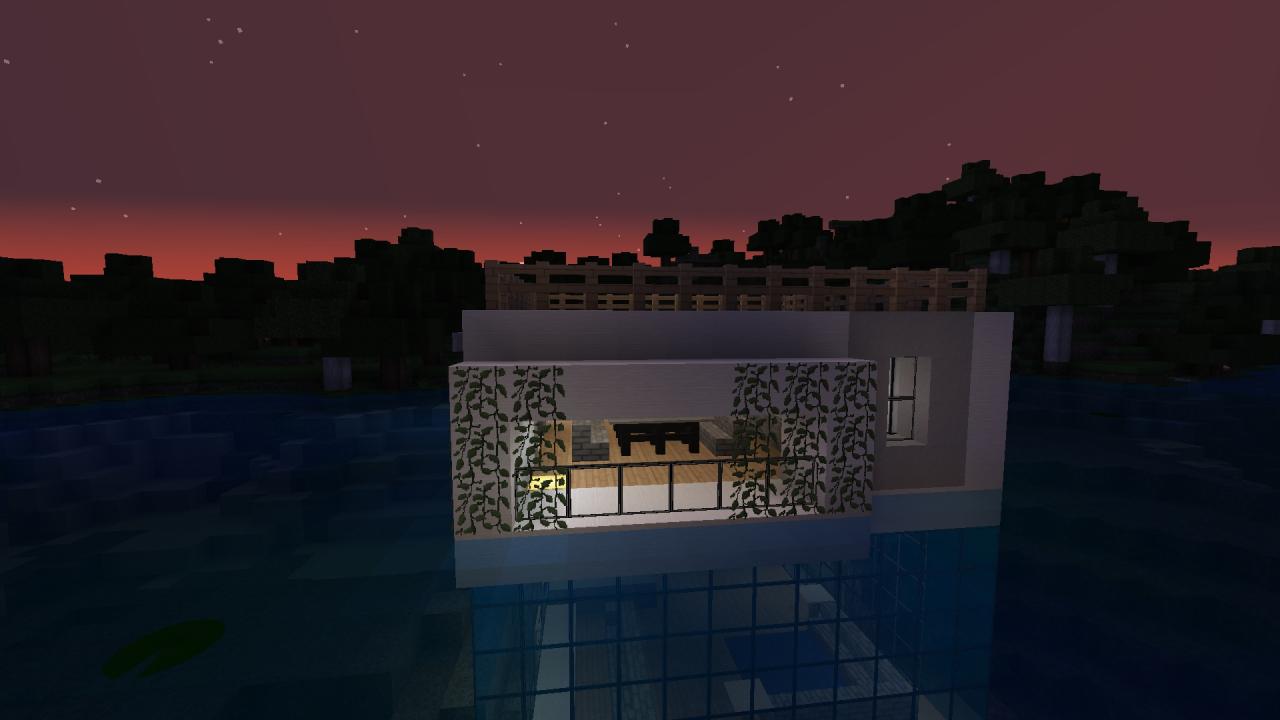 modern water vllage Minecraft Map