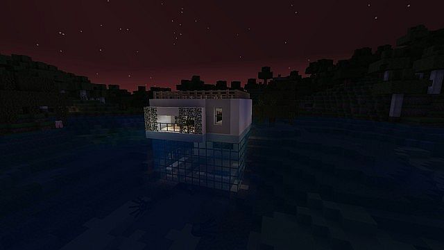 modern water vllage Minecraft Map