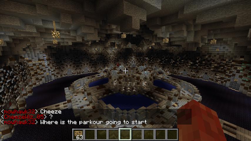 PvP arena hub. Minecraft Map