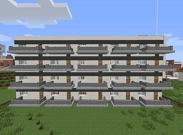 Apartment Building Minecraft Map