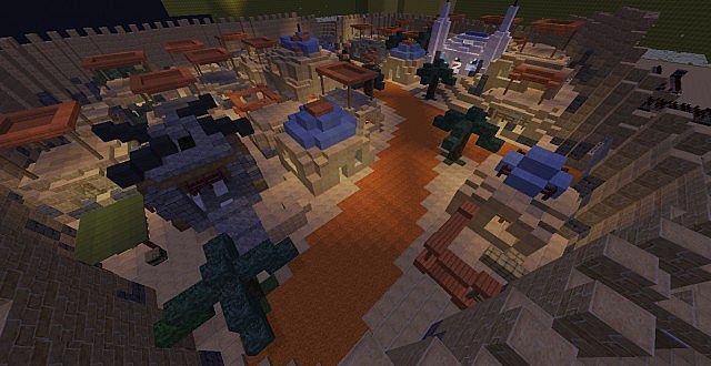 Minecraft-Counter Strike Minecraft Map