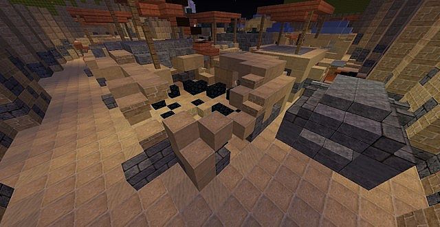 Minecraft-Counter Strike Minecraft Map