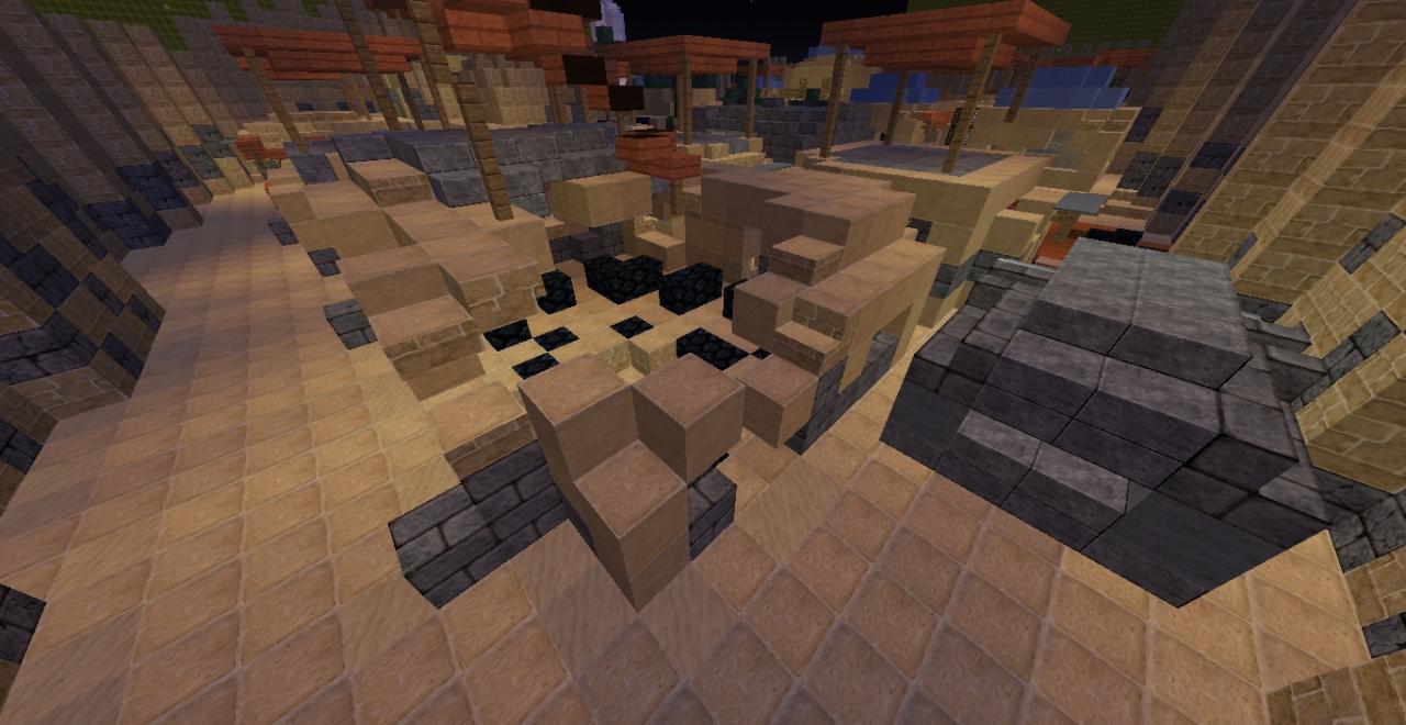 Minecraft-Counter Strike Minecraft Map