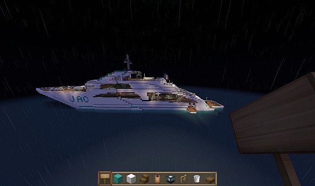 Modern Sexy Yatch Minecraft Map