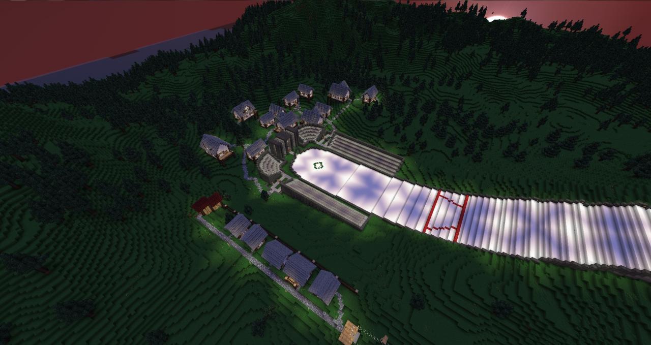 Ski Jump Minecraft Map