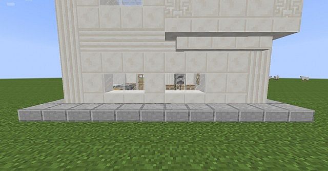 10x10 Modern House Minecraft Map