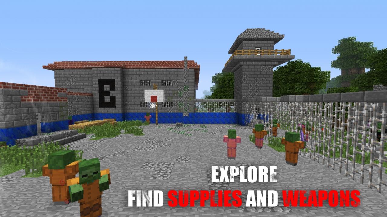 Dead Prison Map v1.4 Minecraft Map