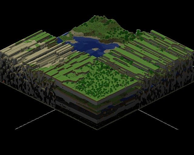 Farlands Minecraft Map