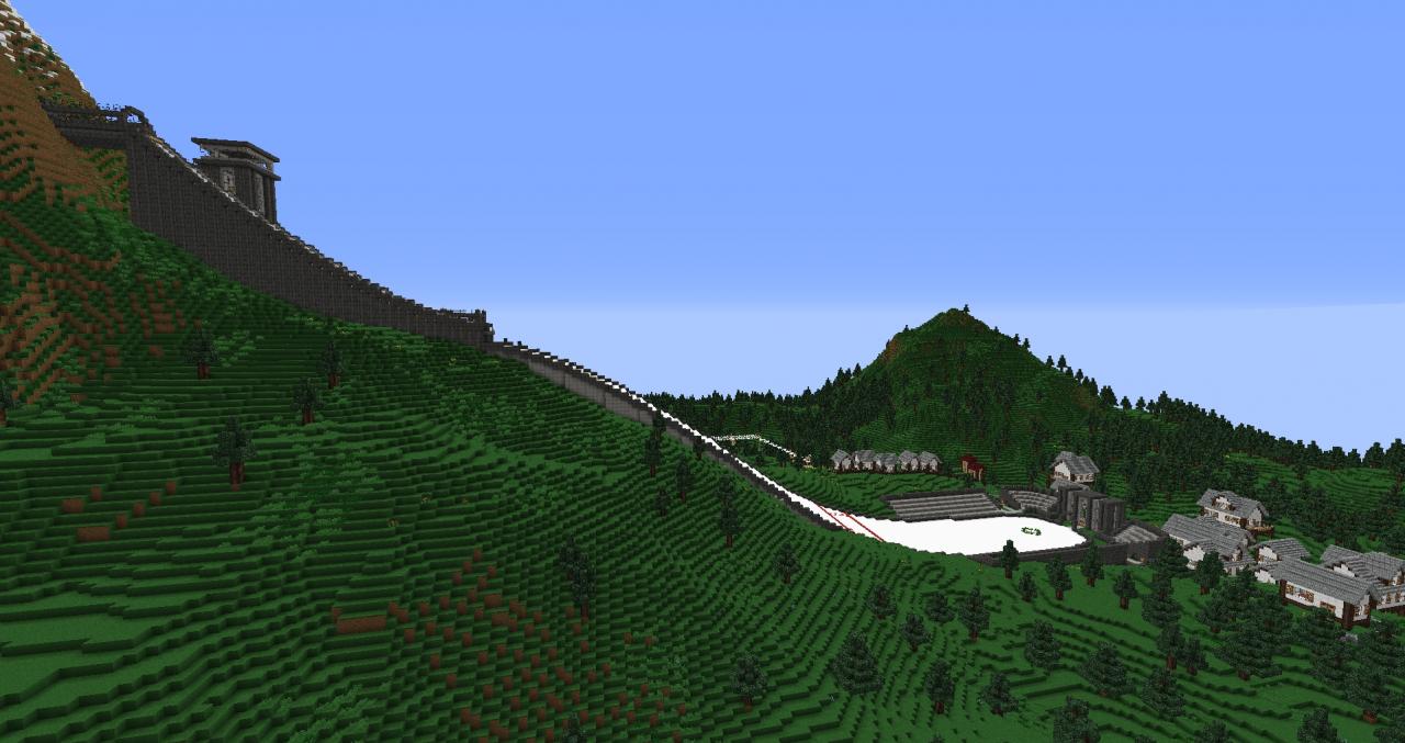 Ski Jump Minecraft Map