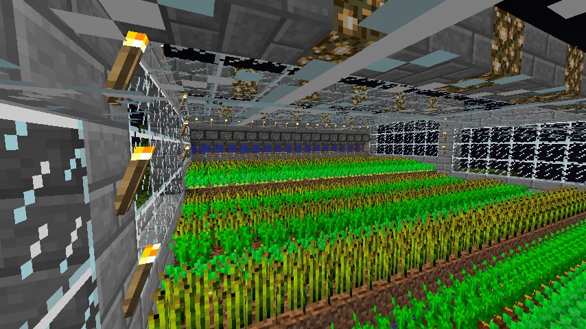 ALMIGHTY Automatic Wheat, Carrot, and Potato Farm Minecraft Map