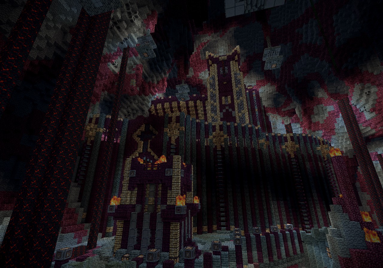 The Fortress of Decadence Minecraft Map