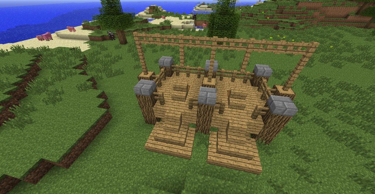 Simple Medieval Gallows Minecraft Map