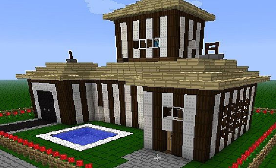 Modern Eco-House Minecraft Map