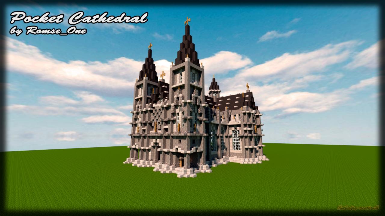 [Pocket Edition] Pocket Cathedral Minecraft Map