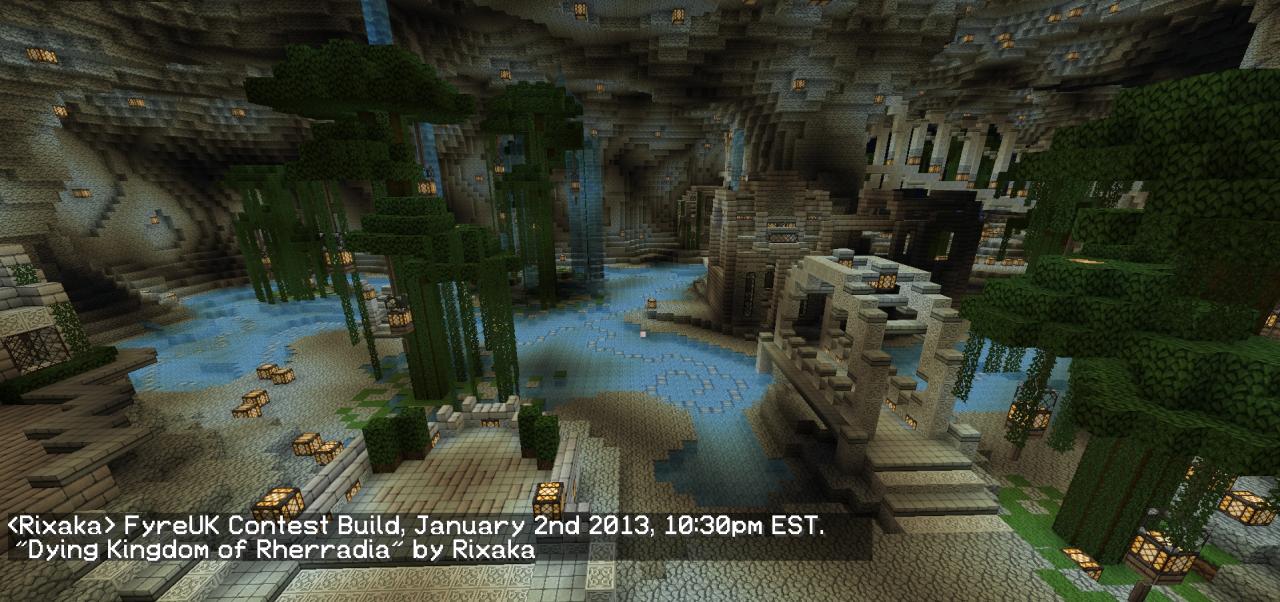 FyreUk Contest: Dying Kingdom of Rherradia Minecraft Map