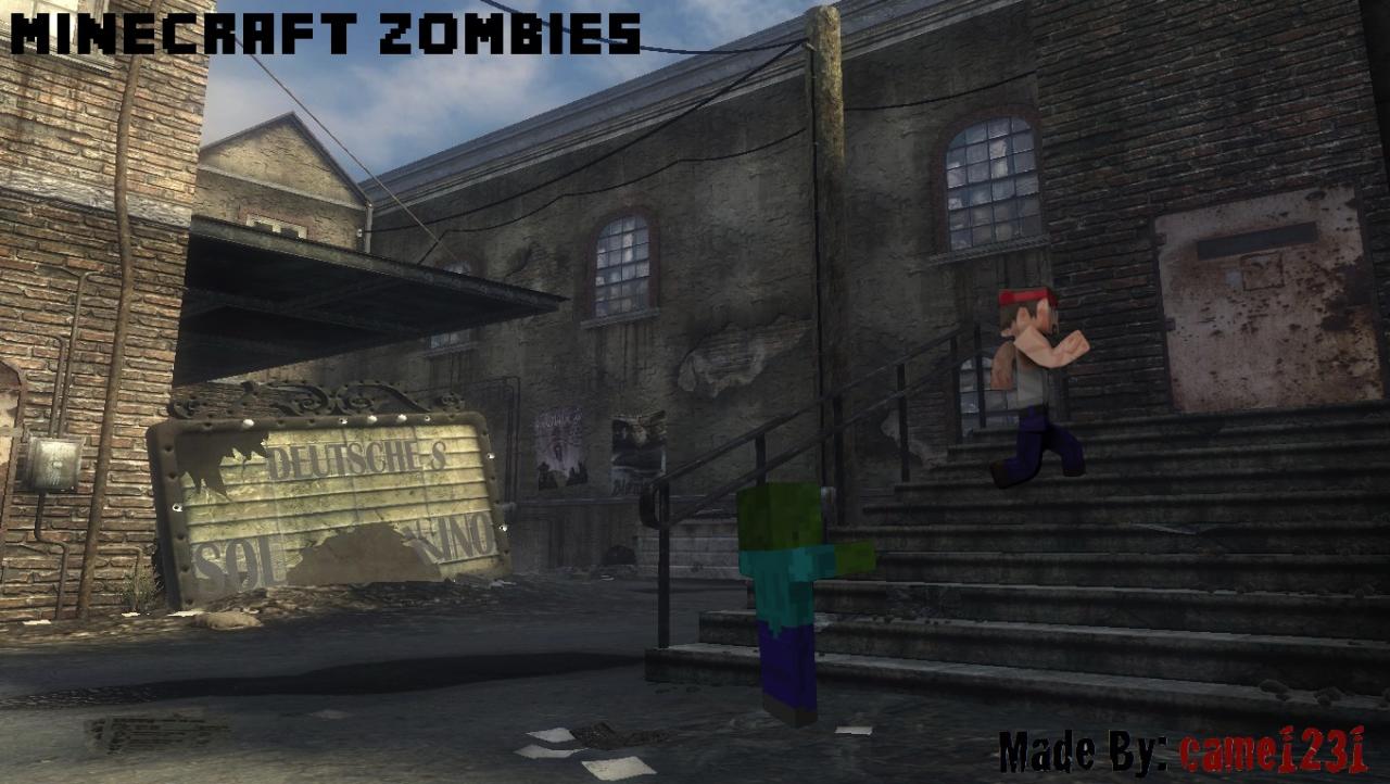 Minecraft Call of Duty Nazi Zombies Minecraft Map