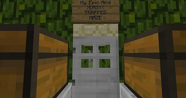 Small But Deadly Maze Minecraft Map