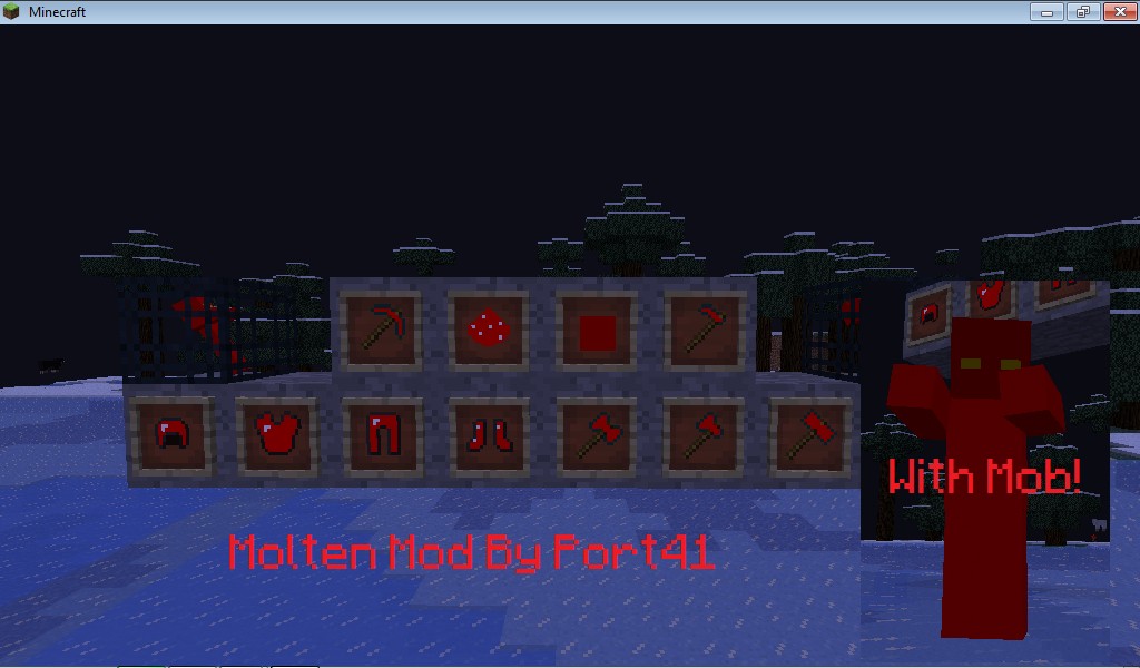 Molten Mod 1.4.5 Minecraft Mod
