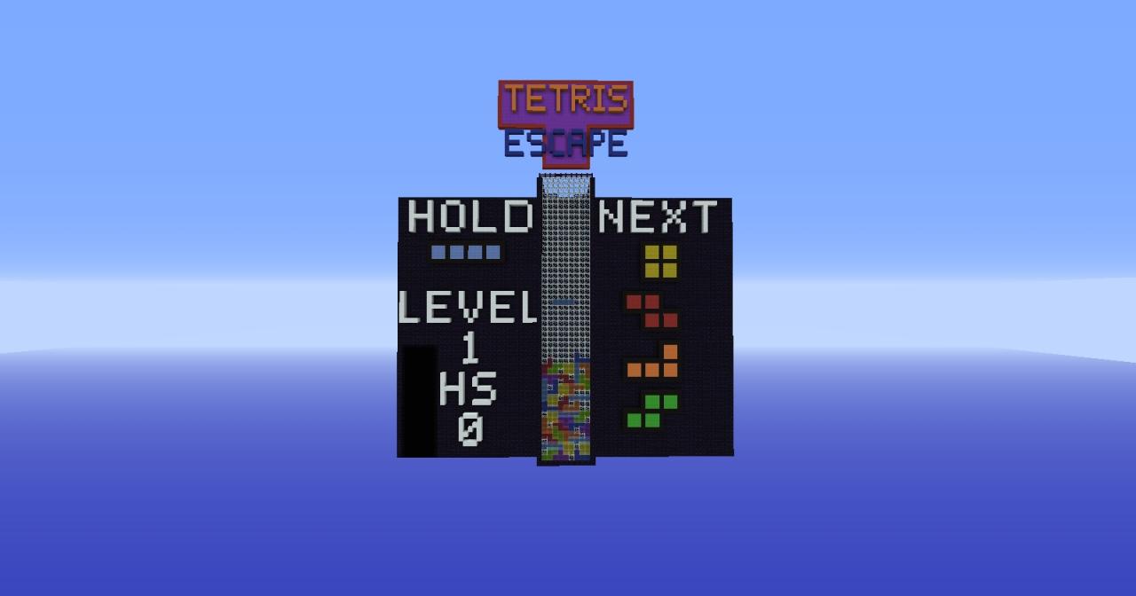 [1.7.5] [Mini-Game] Tetris Escape Minecraft Map