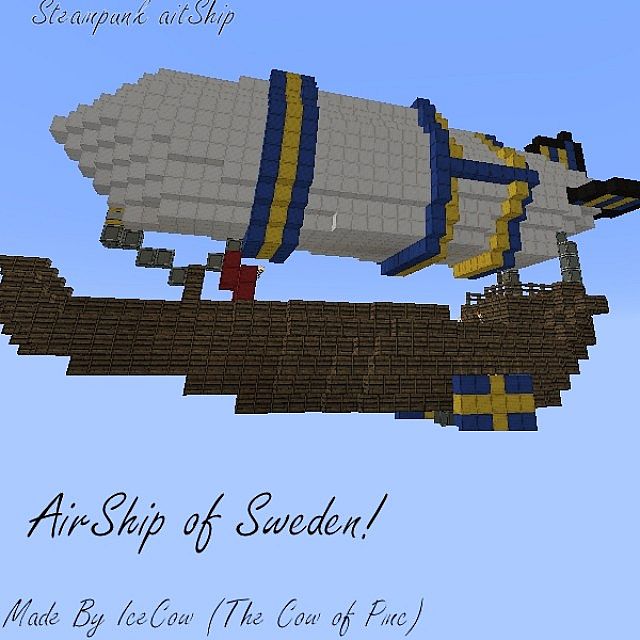 AirShip Of Sweden Minecraft Map