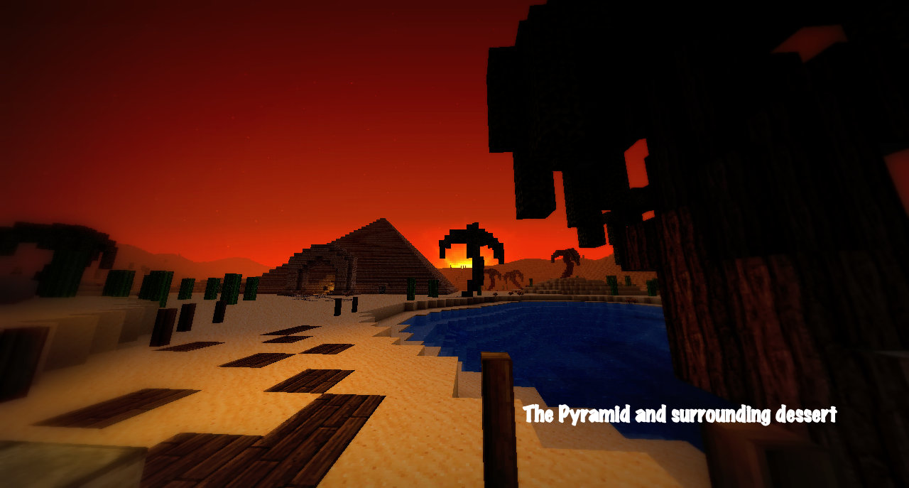 Pyramid Plunder - Adventure / Puzzle map Minecraft Map