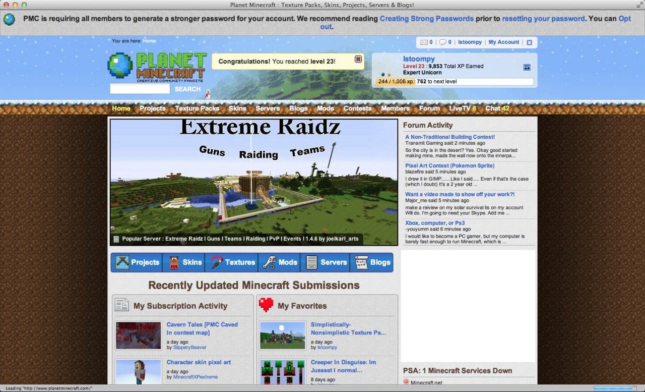 Planet Minecraft Application Minecraft Mod
