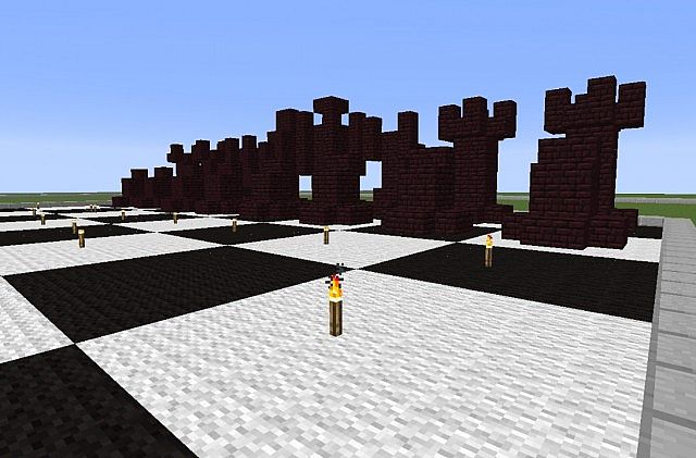 Giant Chess Board Minecraft Map