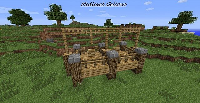 Simple Medieval Gallows Minecraft Map