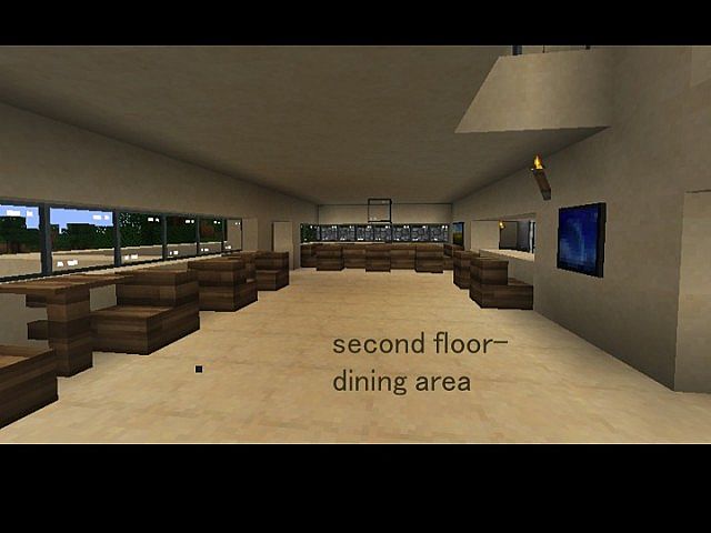 Mahogany Woods- a Modern House Minecraft Map