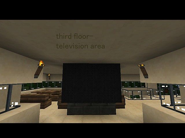 Mahogany Woods- a Modern House Minecraft Map