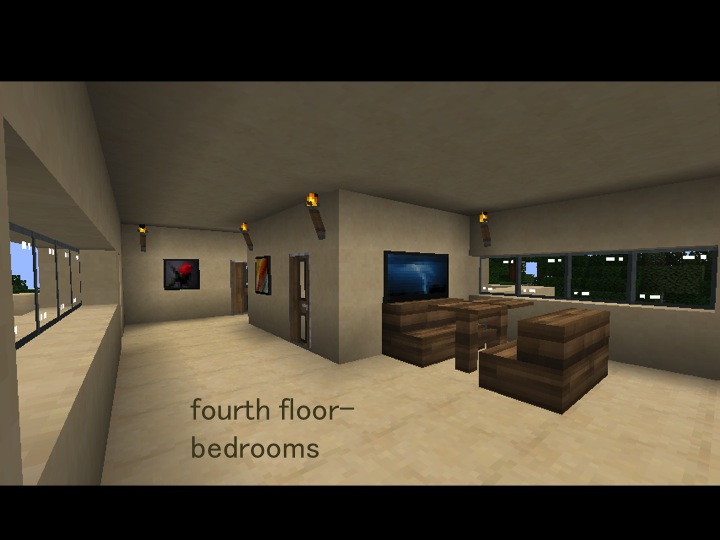 Mahogany Woods- a Modern House Minecraft Map