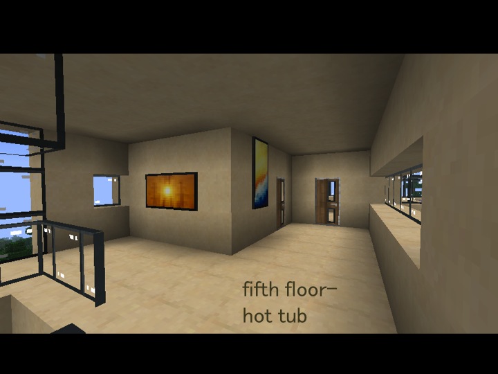 Mahogany Woods- a Modern House Minecraft Map