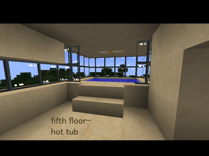 Mahogany Woods- a Modern House Minecraft Map