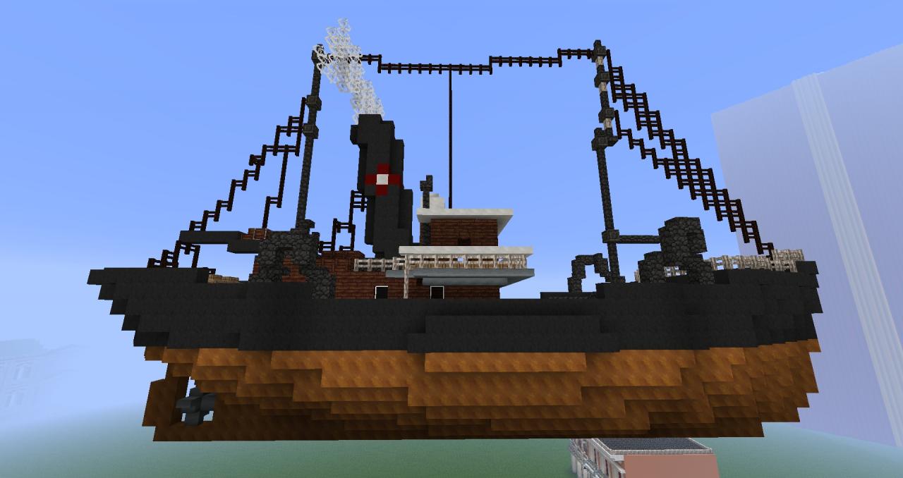 Steam Trawler Minecraft Map