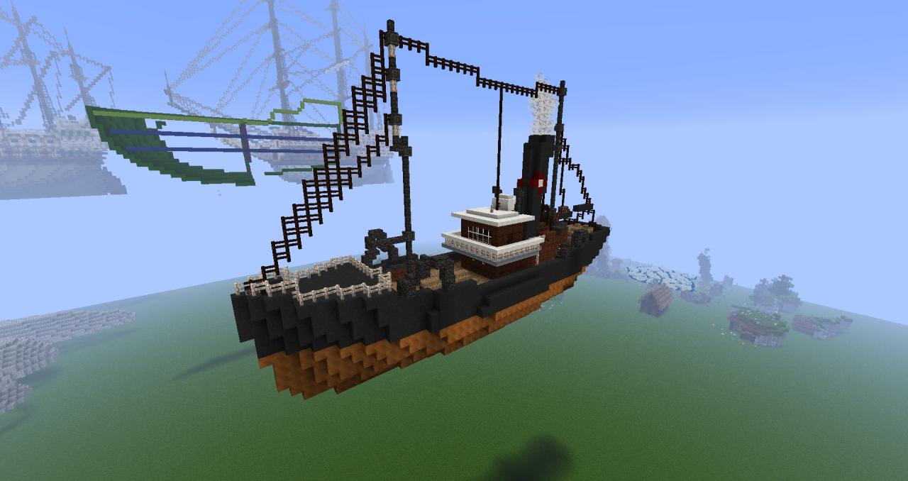 Steam Trawler Minecraft Map