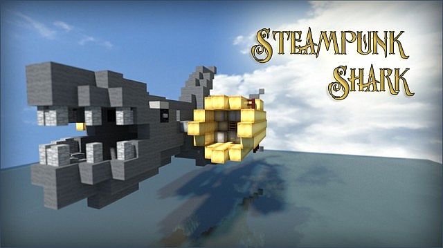 Razor - The steampunk shark Minecraft Map