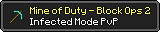 Mine of Duty - Block Ops 2 Minecraft Server