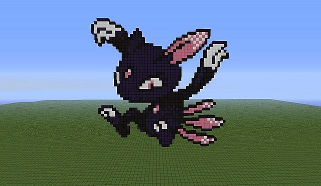 Pokemon Pixel Art (201 - 220) Minecraft Map