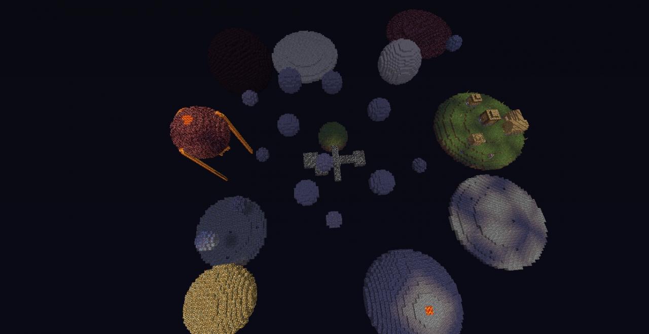 Spheres Survival Challenge Minecraft Map