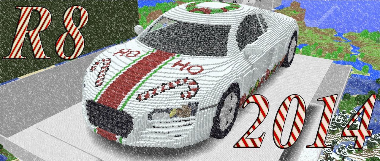 Audi R8 New Years Edition Minecraft Project