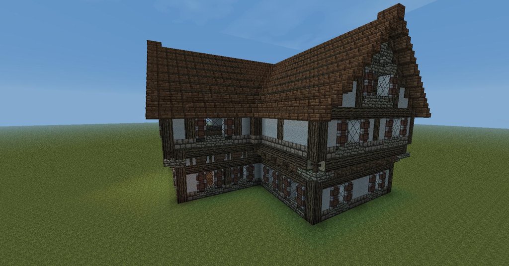 MODERN?MEDIVAL BUILDS Minecraft Map