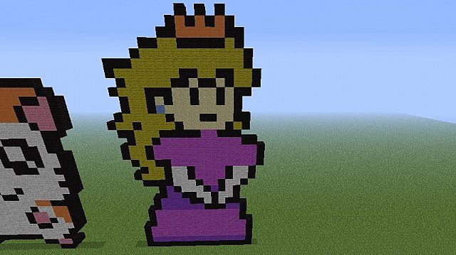 Princess Peach Minecraft Map