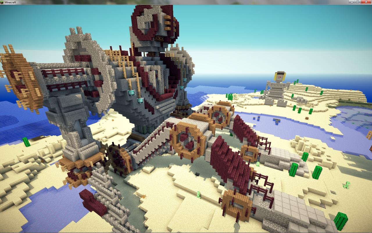 Robot Montondechatarra Minecraft Map