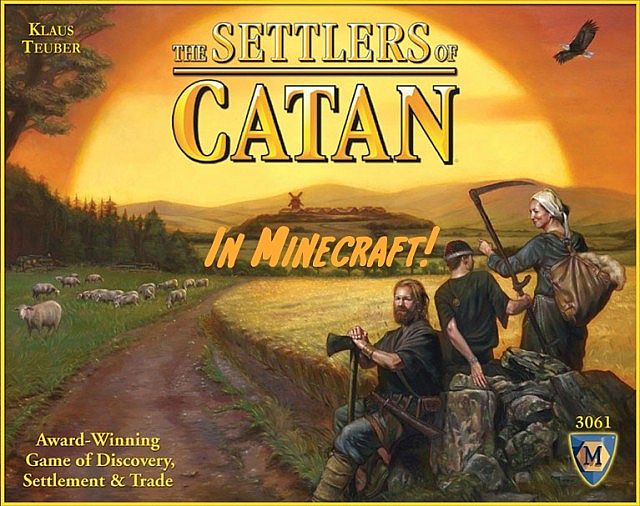 Settlers of Catan in Minecraft Minecraft Map