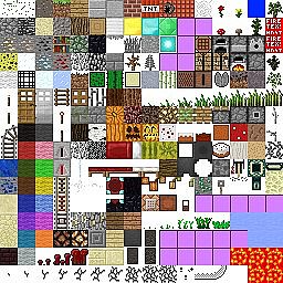 Sparse grass/dirt/stone Minecraft Texture Pack