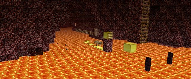 Within Worlds, Fire-World Minecraft Map