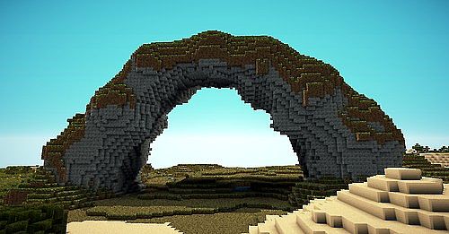 Simple Arch Minecraft Map