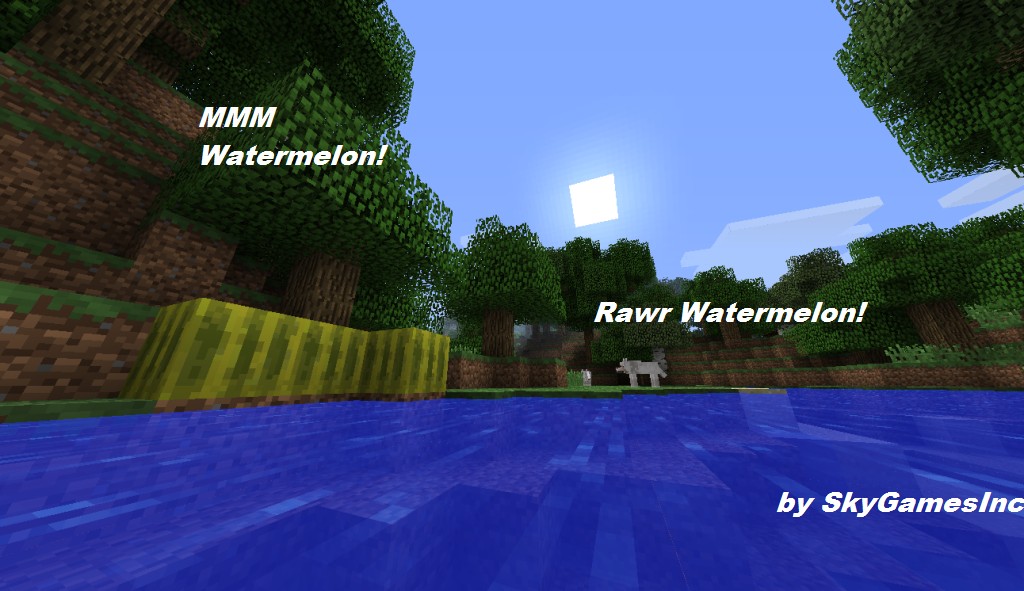 WaterMelon Generation [Forge] [1.4.7] V1.0 Need Review Minecraft Mod