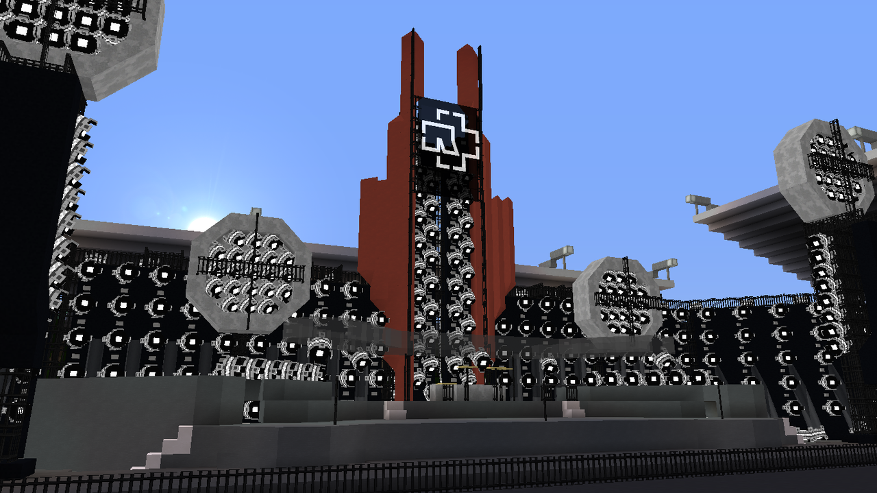 Rammstein Stadium Tour Stage (Download) Minecraft Map